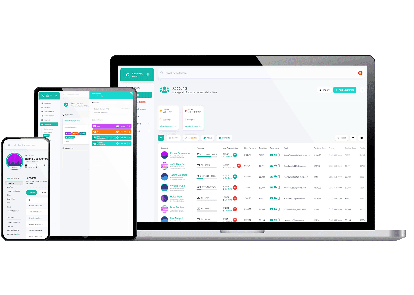 Capture | Aging accounts receivables software for your business.